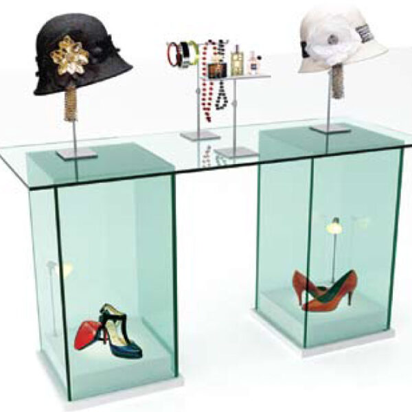 Glass Display Cube - 500mm Height - ADS-39201 - Display Design