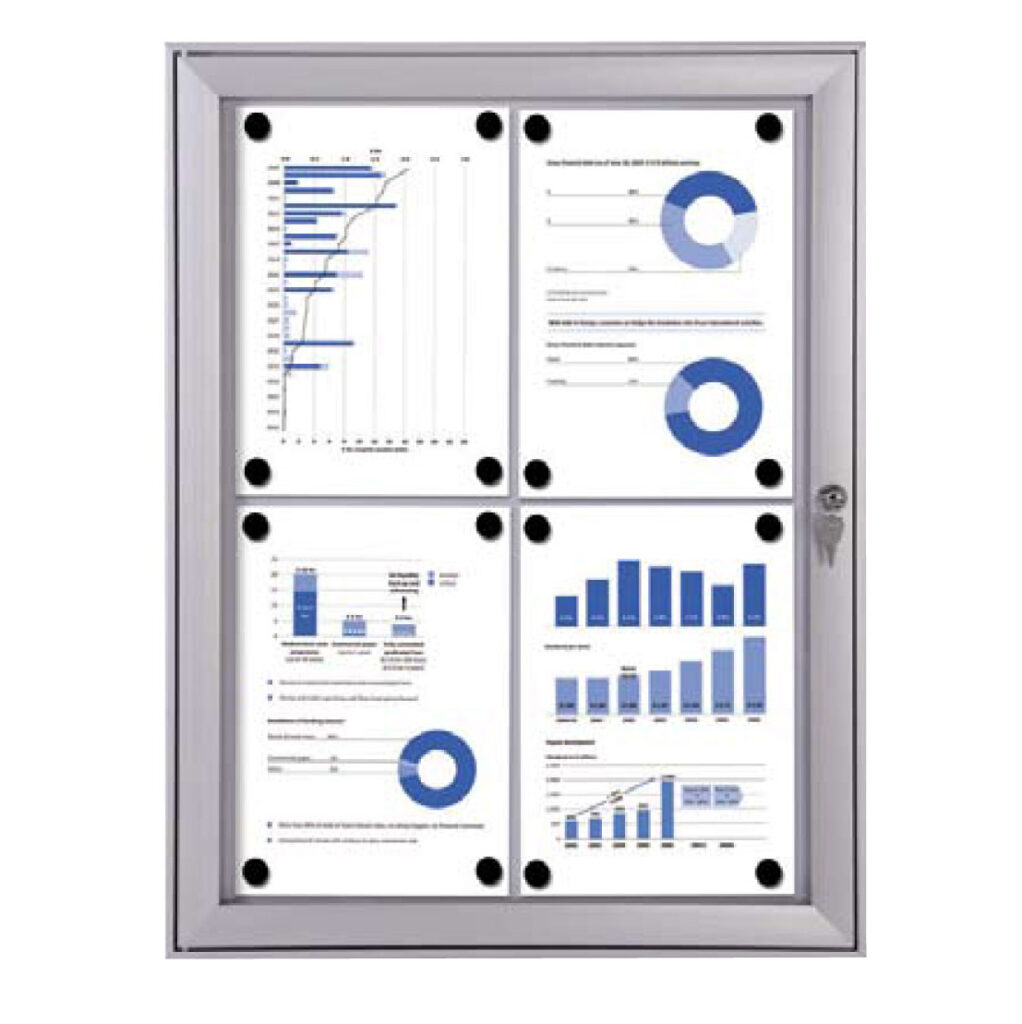 SCS – Indoor/Outdoor VITRINA™ wall display cases - Display Design