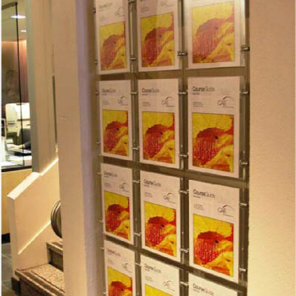 Easy access poster pockets Landscape A3 - Display Design