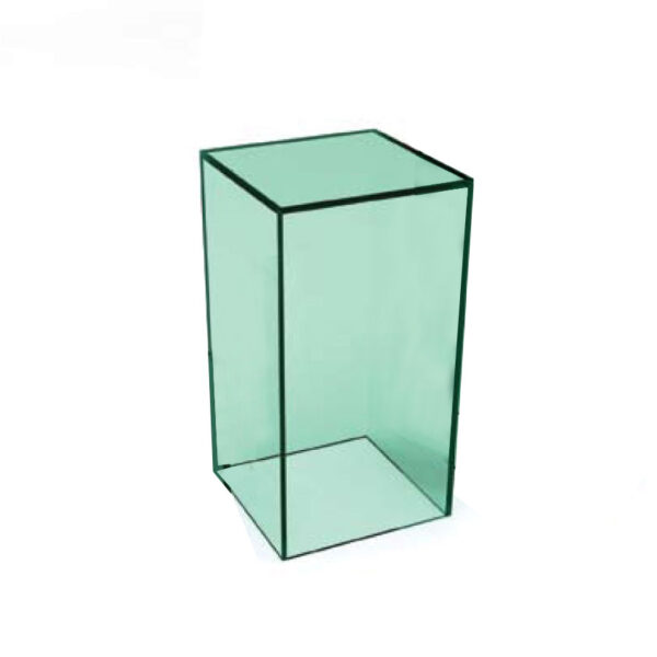 Glass Display Cube - 750mm Height - ADS-39202 - Display Design